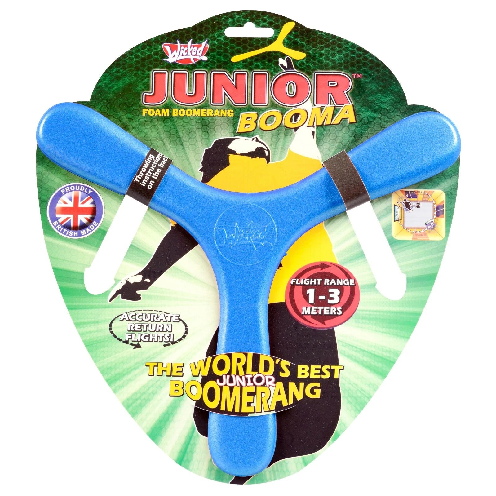 Wicked Junior Booma | The Soft & Safe Indoor Boomerang For Beginners ...